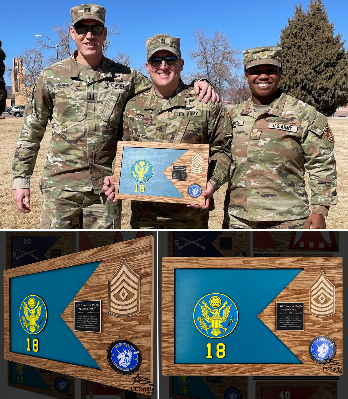 PCSgifts.com - Handcrafted and personalized military gifts.