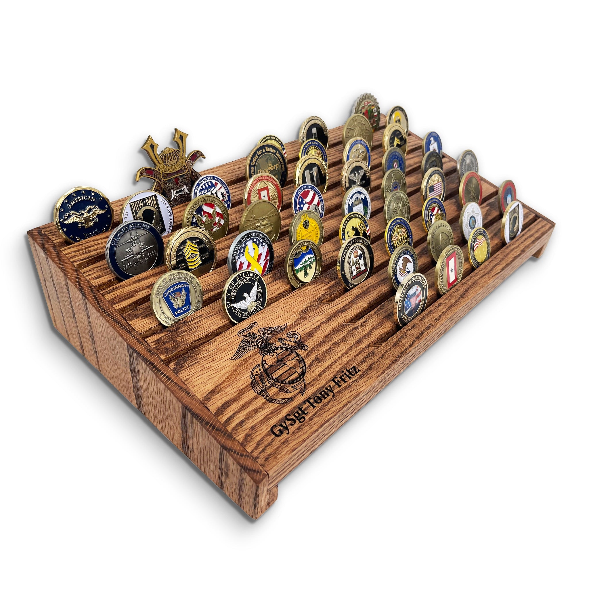 USMC Personalized Challenge Coin Holder – PCSgifts.com