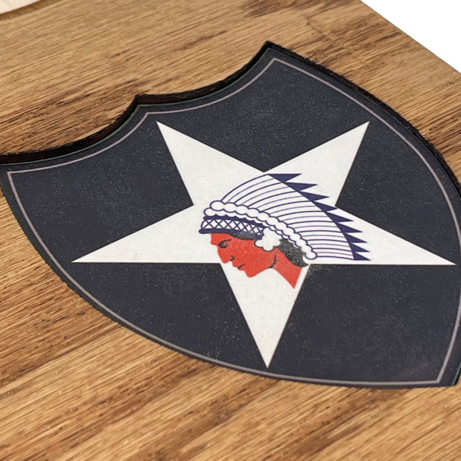 Handcrafted Army Guidon PCS Plaque – PCSgifts.com